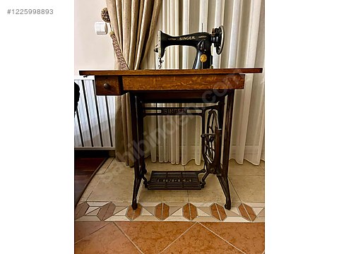 Singer E serisi Antika Dikiş Makinesi sahibinden.comda - 1225998893
